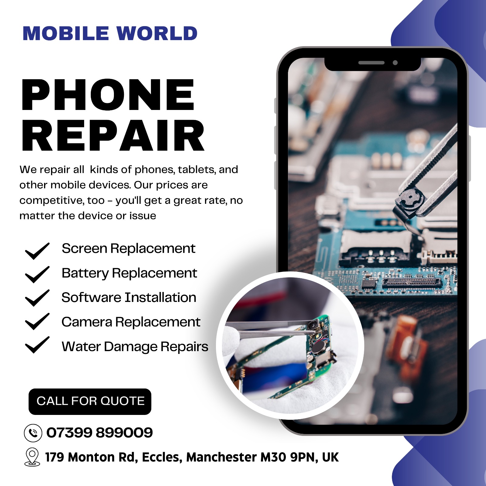 Mobile World – Your Go-To Mobile Phone Repair Shop - mobileworld.co.uk